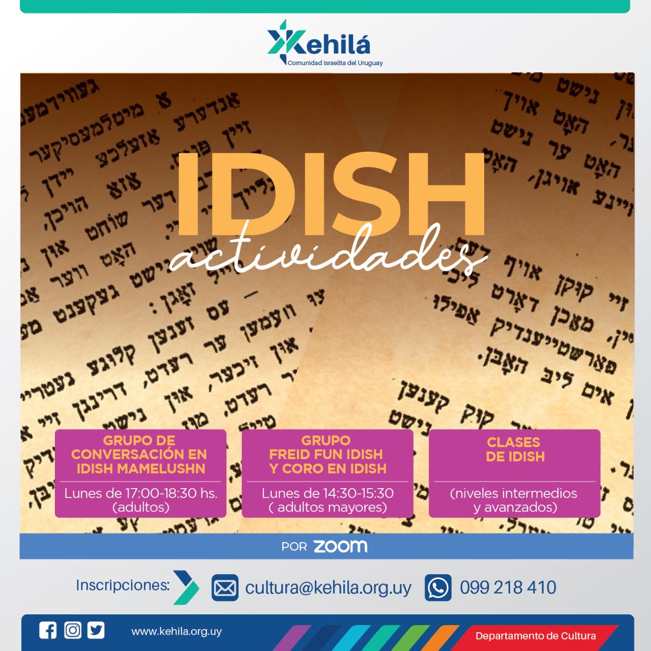 Propuestas – Kehila